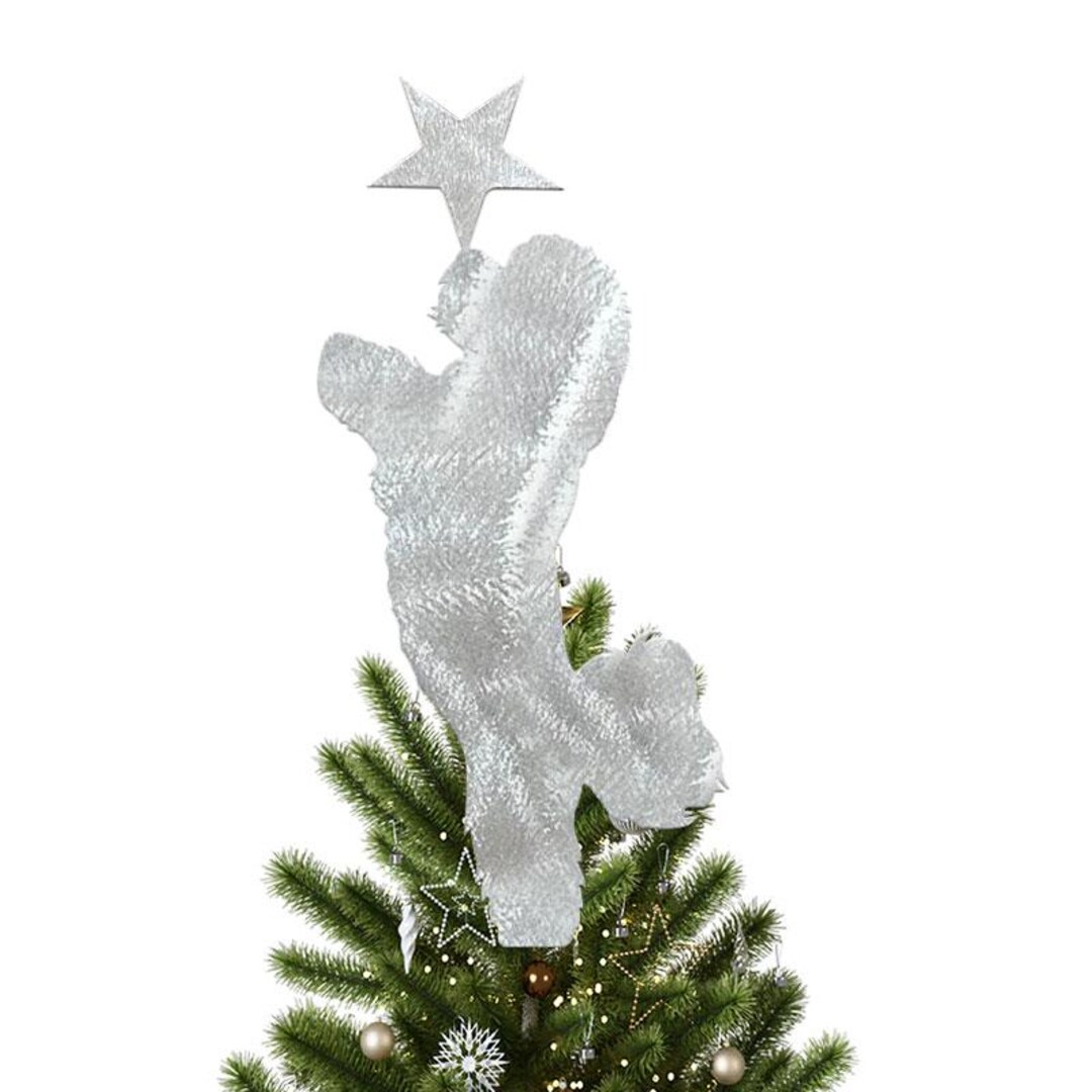 Bichon Star Christmas Tree Topper, Bichon, Holiday Decoration ...