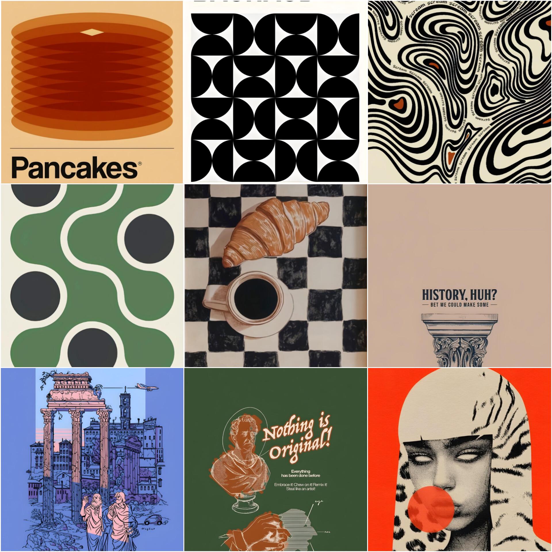 100+ PCS Mid Century Modern Wall Art Decor Bundle Mid Century Modern ...