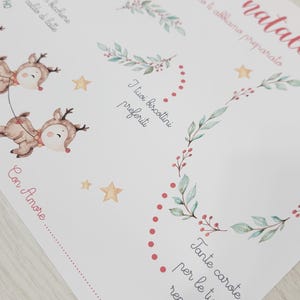 Santa Cookie Tray Placemat | PRINTABLE Christmas Placemat for Kids ...