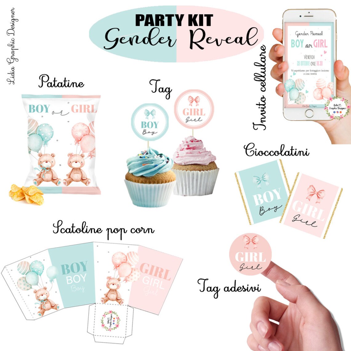 TABLEAU Gender Reveal Boy or Girl Boy or Girl Gift Idea - Etsy