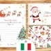 Santa Cookie Tray Placemat PRINTABLE Christmas Placemat for Kids Dear ...