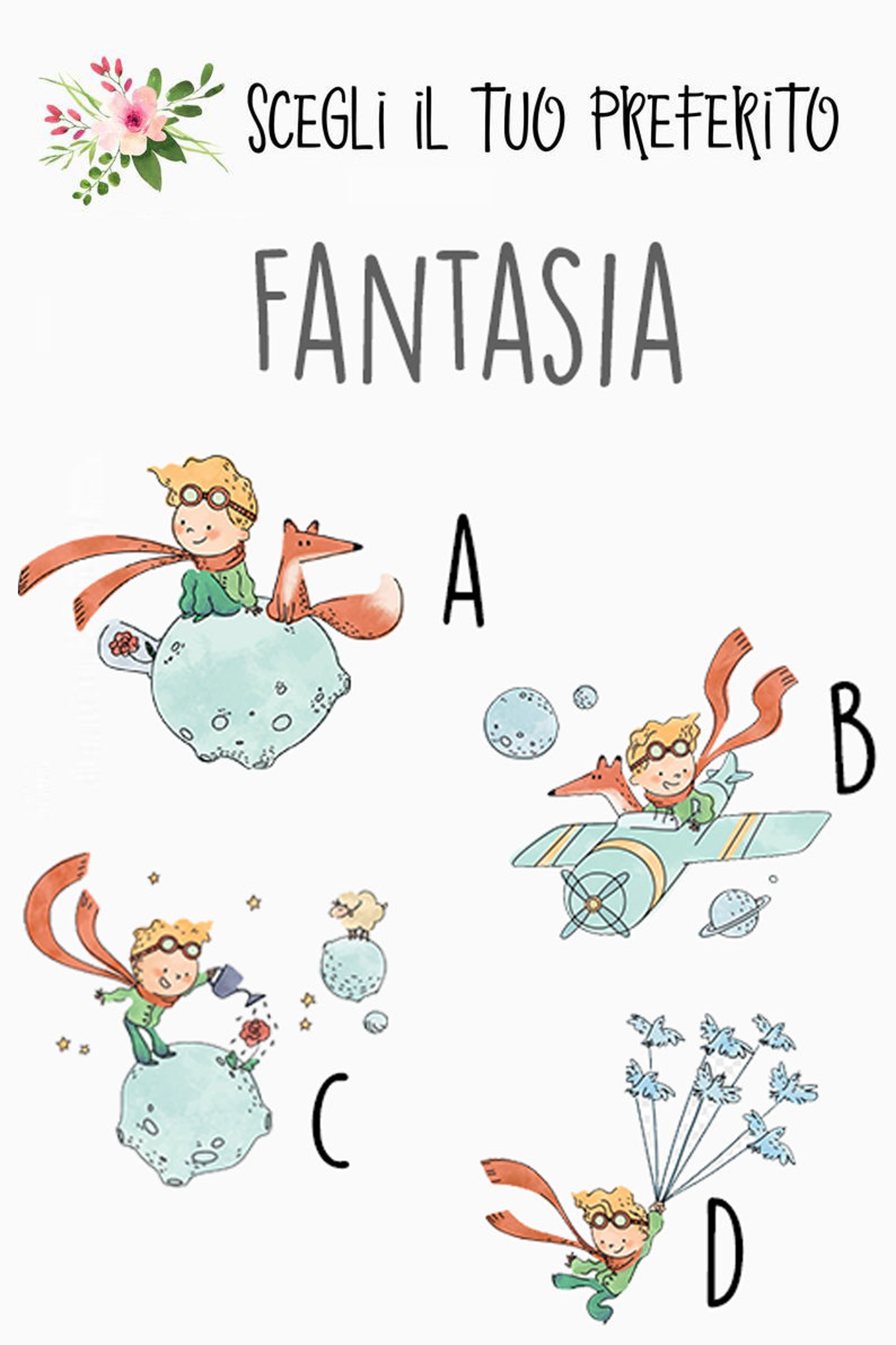 Birth Picture FRAME Little Prince Picture Birth Announcement | Etsy