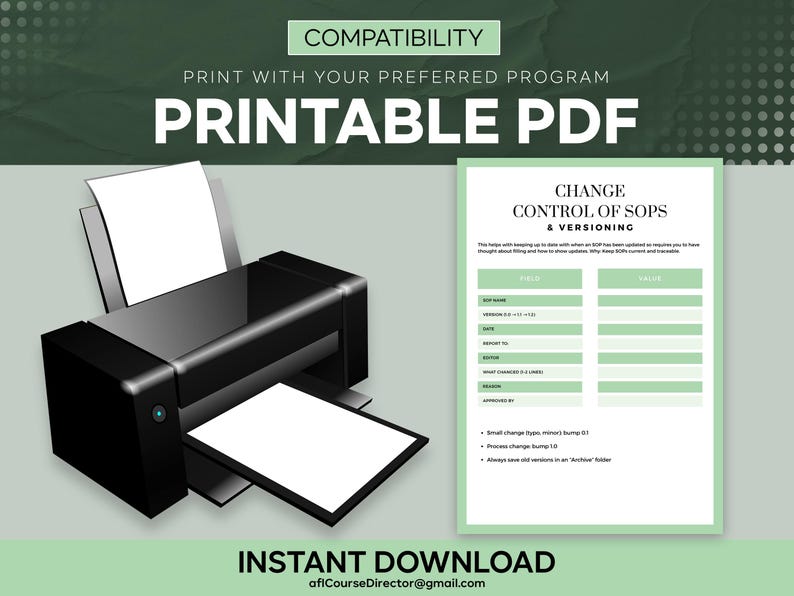 Editable Sop Canva Template, Standard Operating Procedure Workflow ...