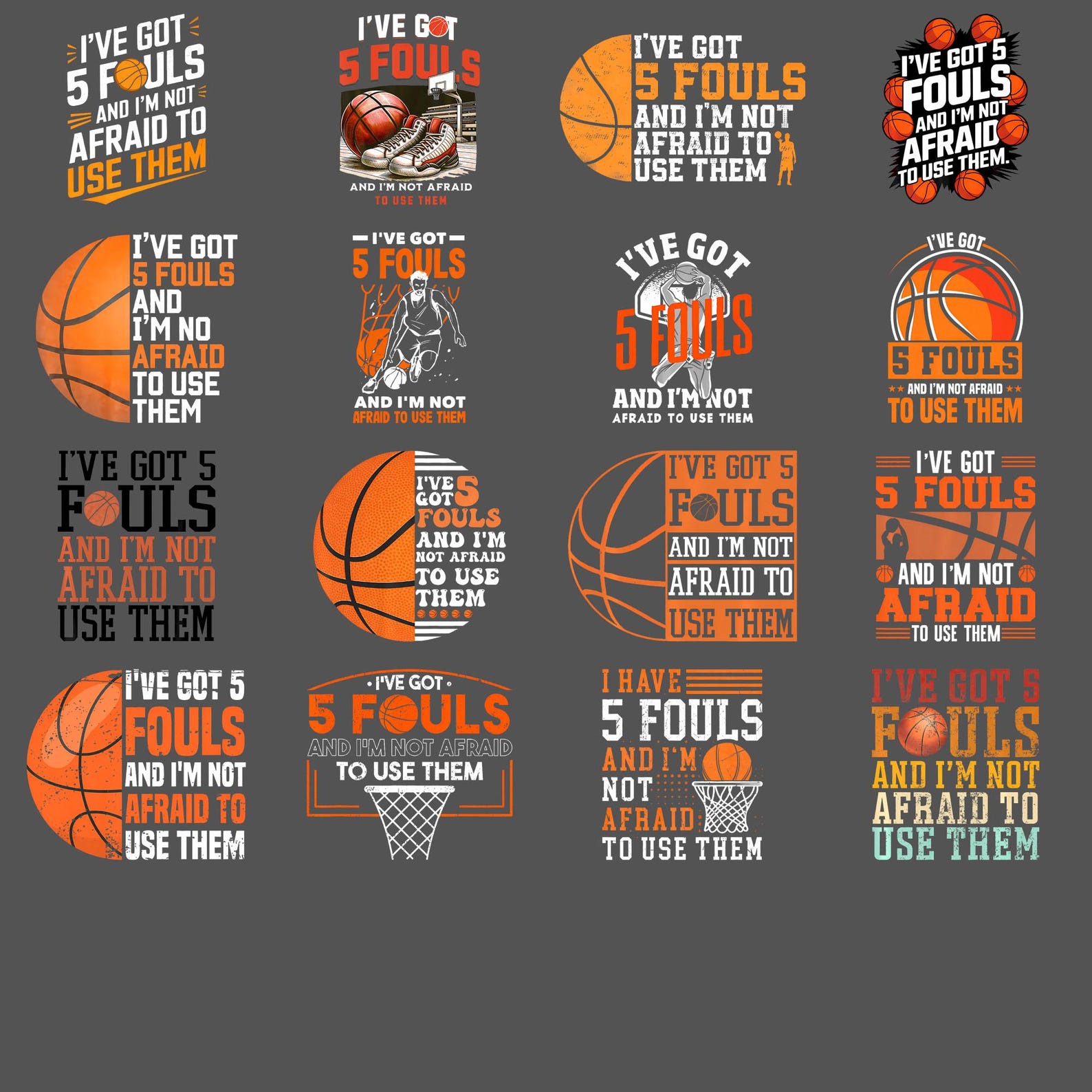 Basketball Fouls PNG, Hoops I’ve Got 5 Fouls Funny Sports Lover ...