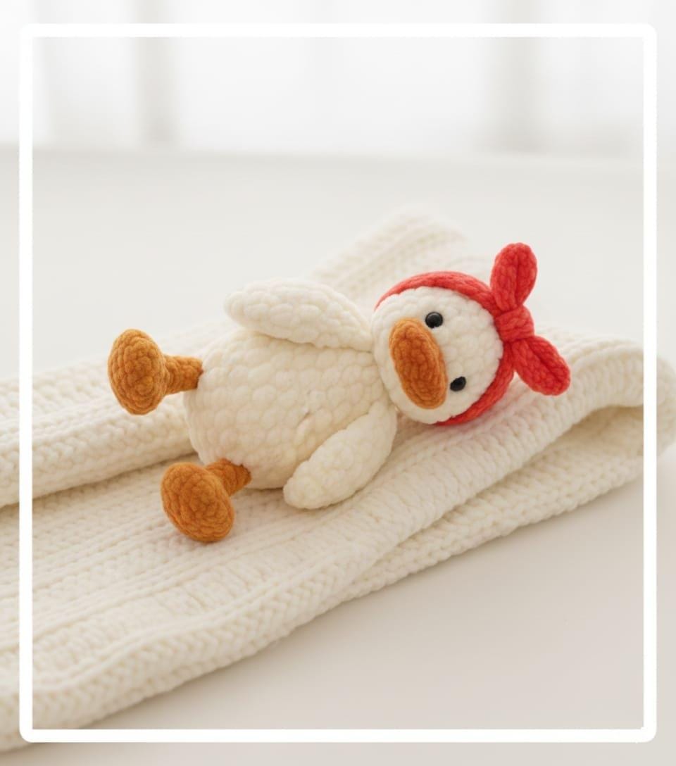 Sleepy Duck Crochet Pattern, Amigurumi Plush Toy (PDF Pattern) - Etsy