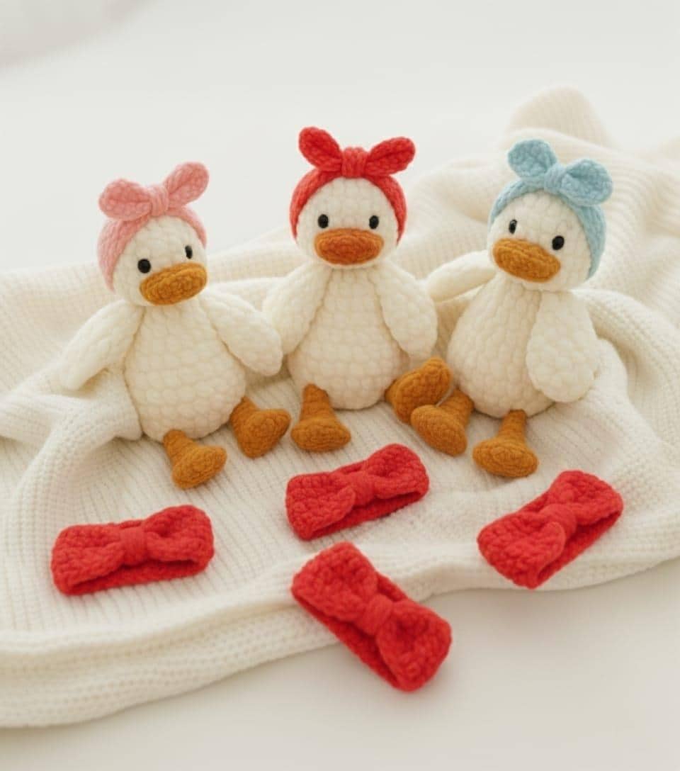 Sleepy Duck Crochet Pattern, Amigurumi Plush Toy (PDF Pattern) - Etsy