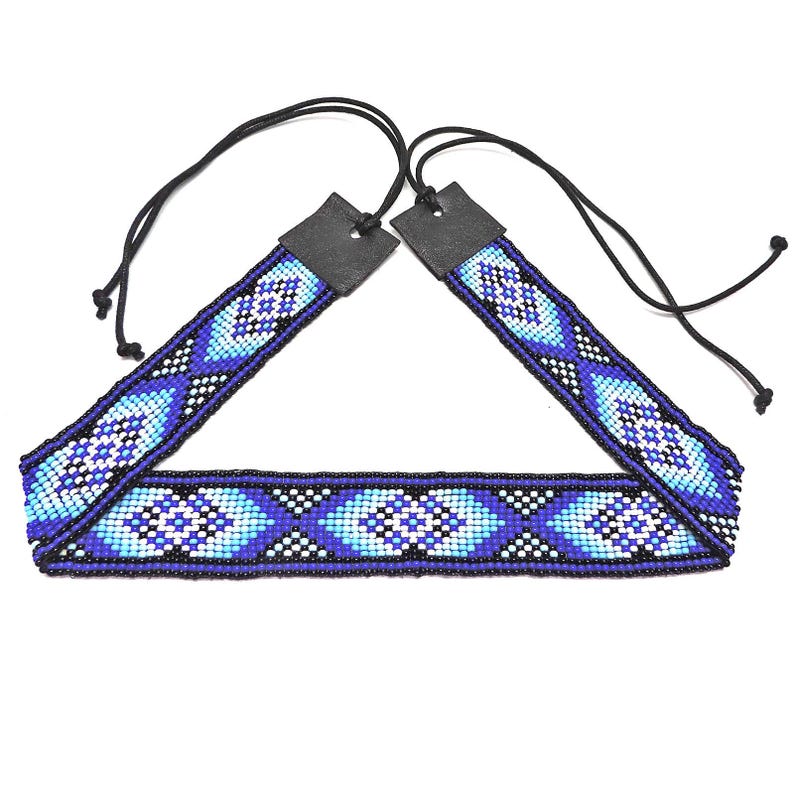 Beaded Hat Band, Native American, Rodeo Cowboy, Boho Western Hatband - Etsy