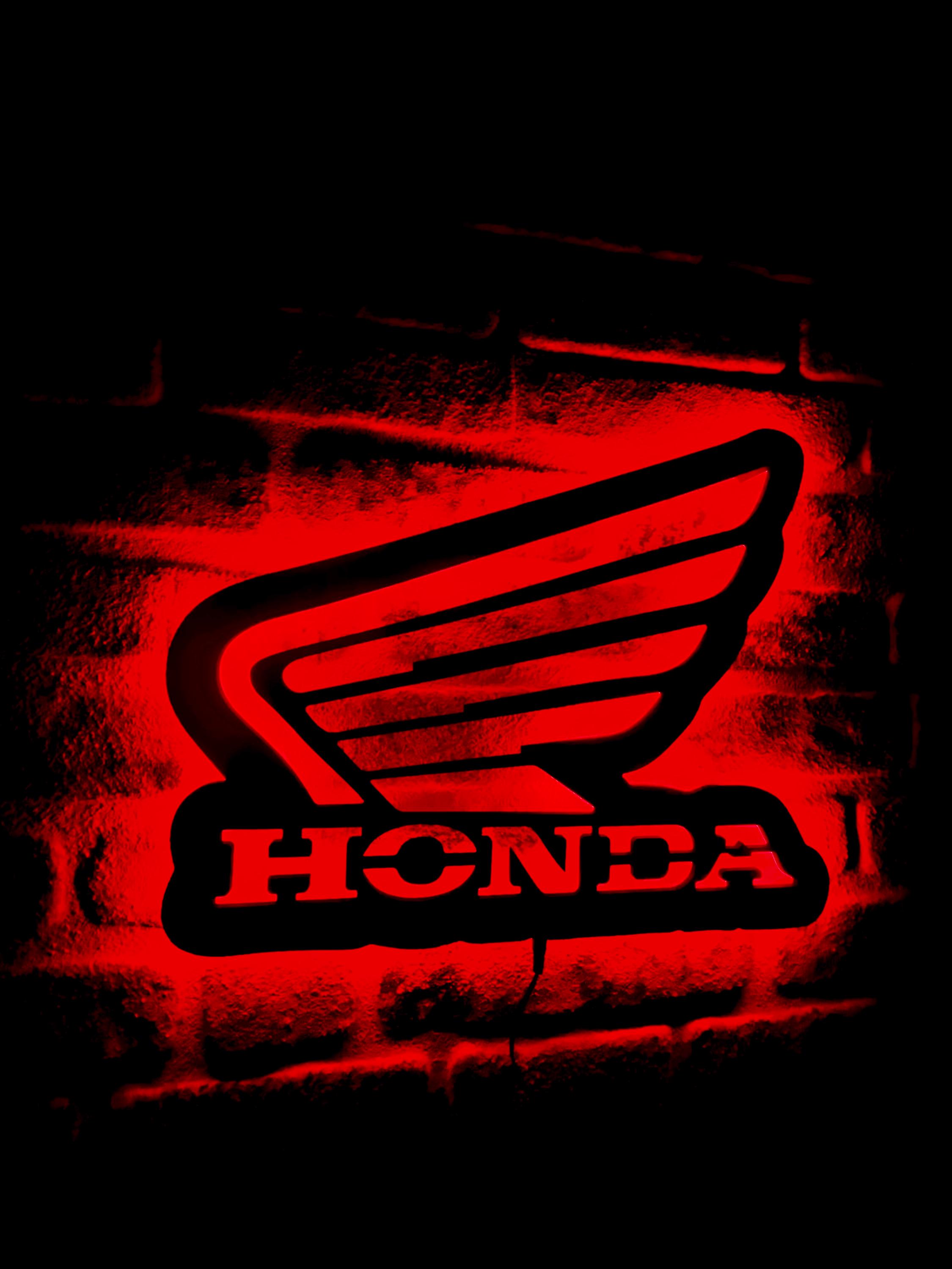 Honda Lighted Sign, Honda Wall Decor, Honda Wall Hanging, Man Cave ...