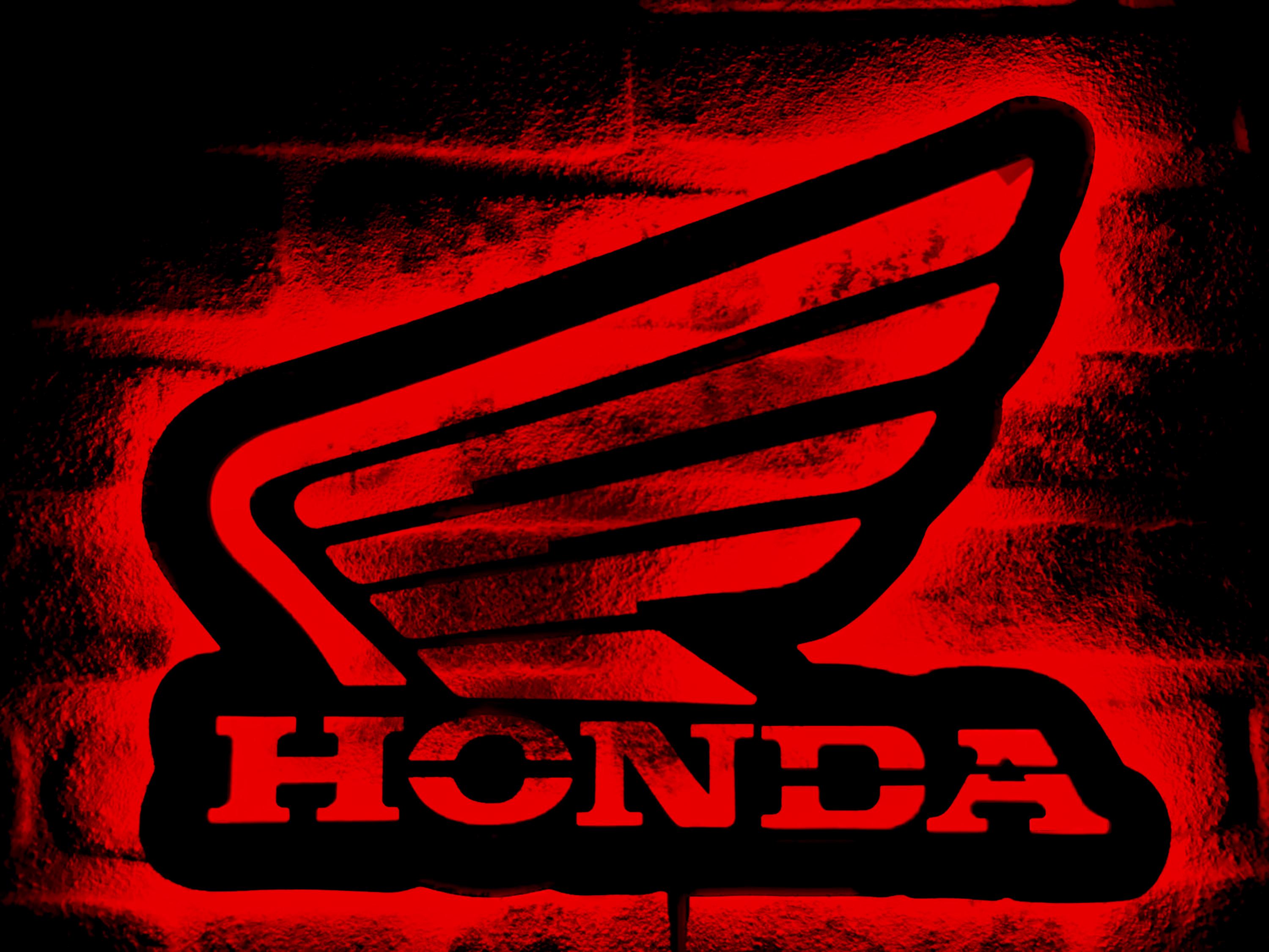 Honda Lighted Sign, Honda Wall Decor, Honda Wall Hanging, Man Cave ...