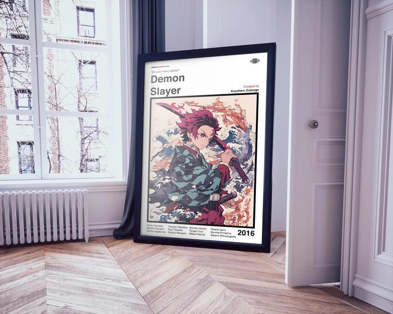 Demon Slayer Poster | Demon Slayer Print | Anime Poster | Manga Print ...
