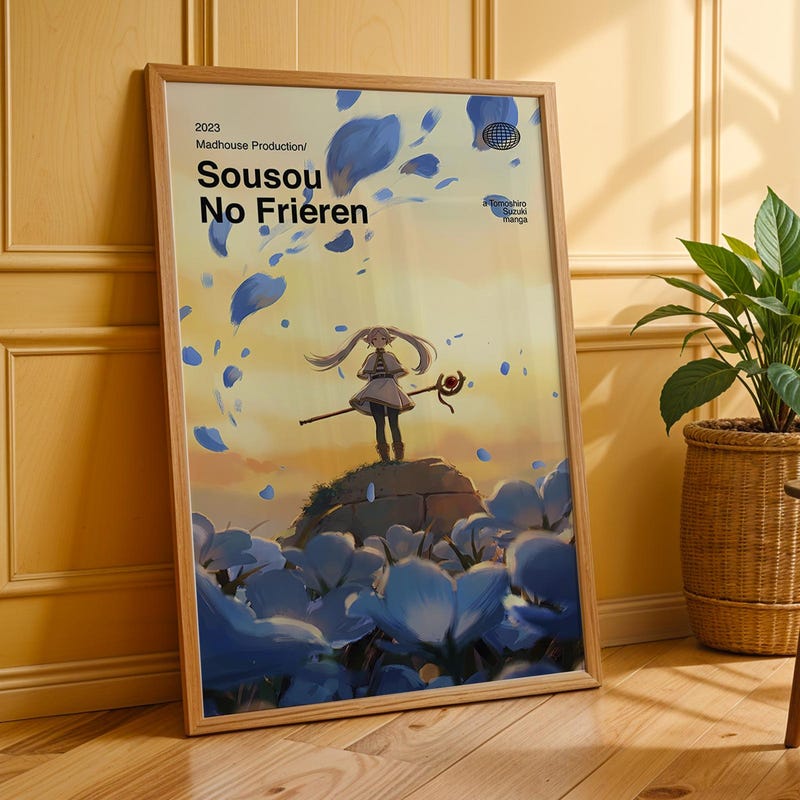 Frieren Poster - Etsy