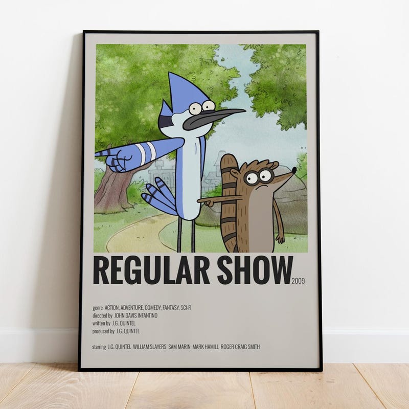 Animation Tv Show Poster - Etsy UK