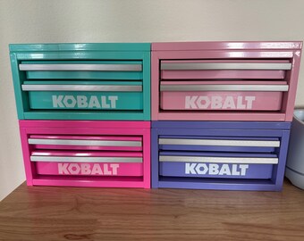 Personalized Dad Kobalt Mini Tool Box | Father's Day Gift | Custom Mini ...