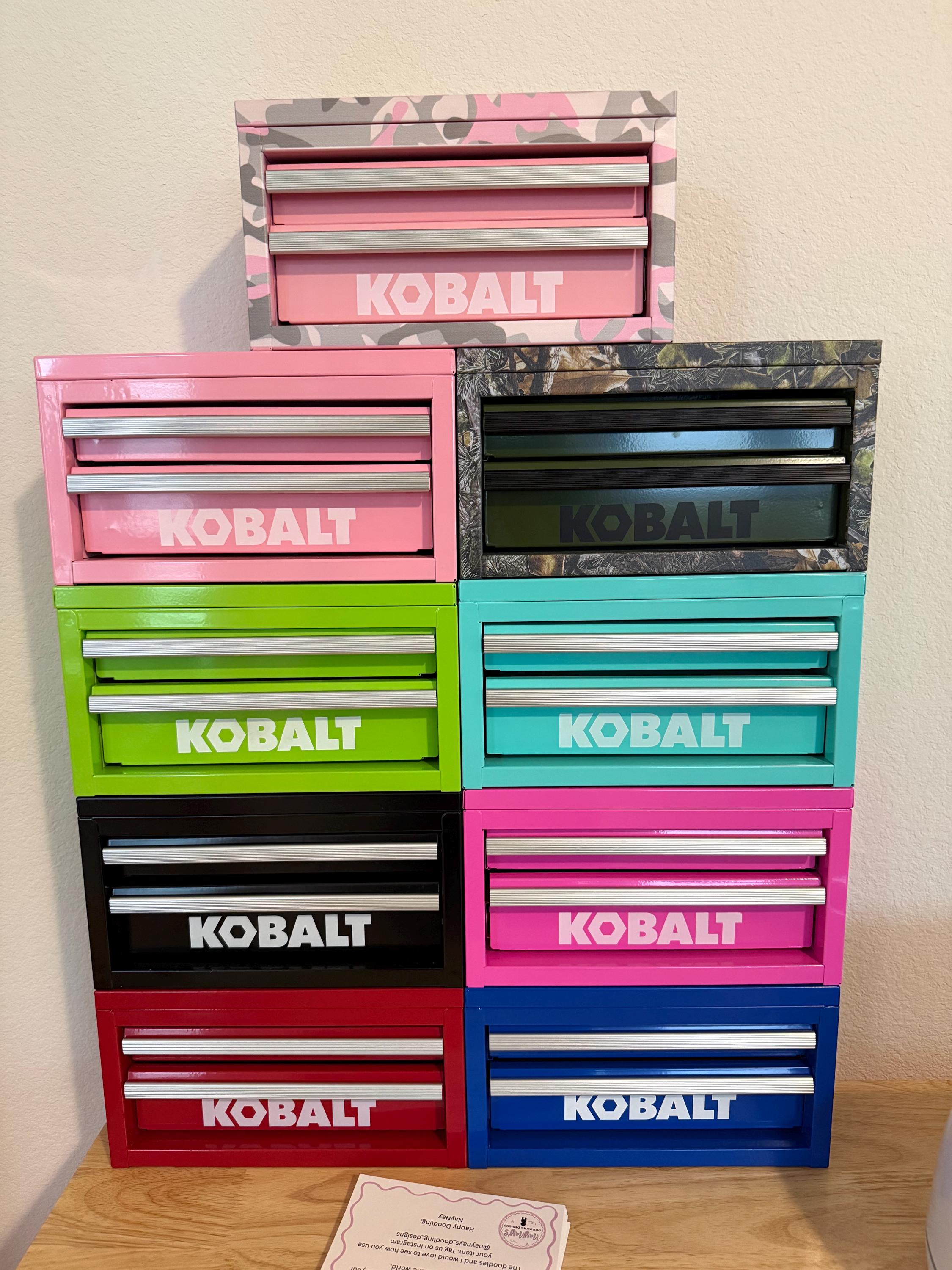 Kobalt Mini Tool Box - Personalized With Any Name - Etsy
