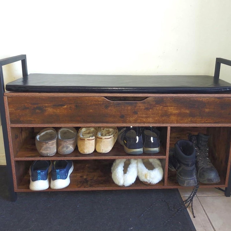 One Seat Entryway Bench - Etsy