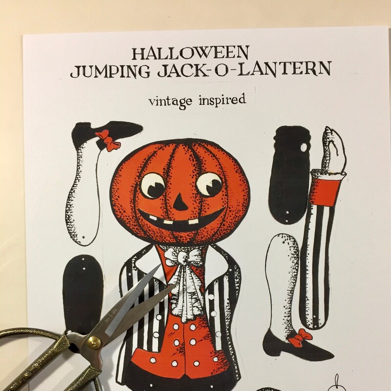 Jumping Jack Halloween - Etsy UK