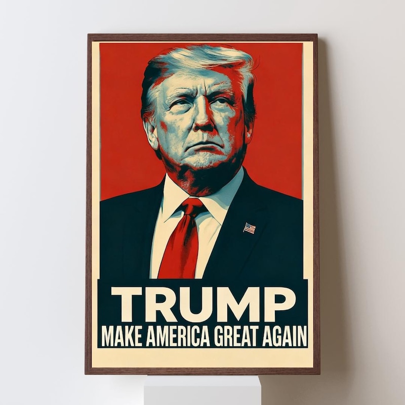 Donald Trump Poster - Etsy