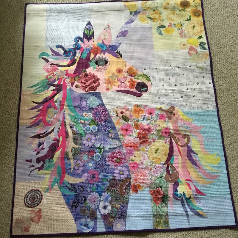 Unicorn Quilt Pattern - Etsy