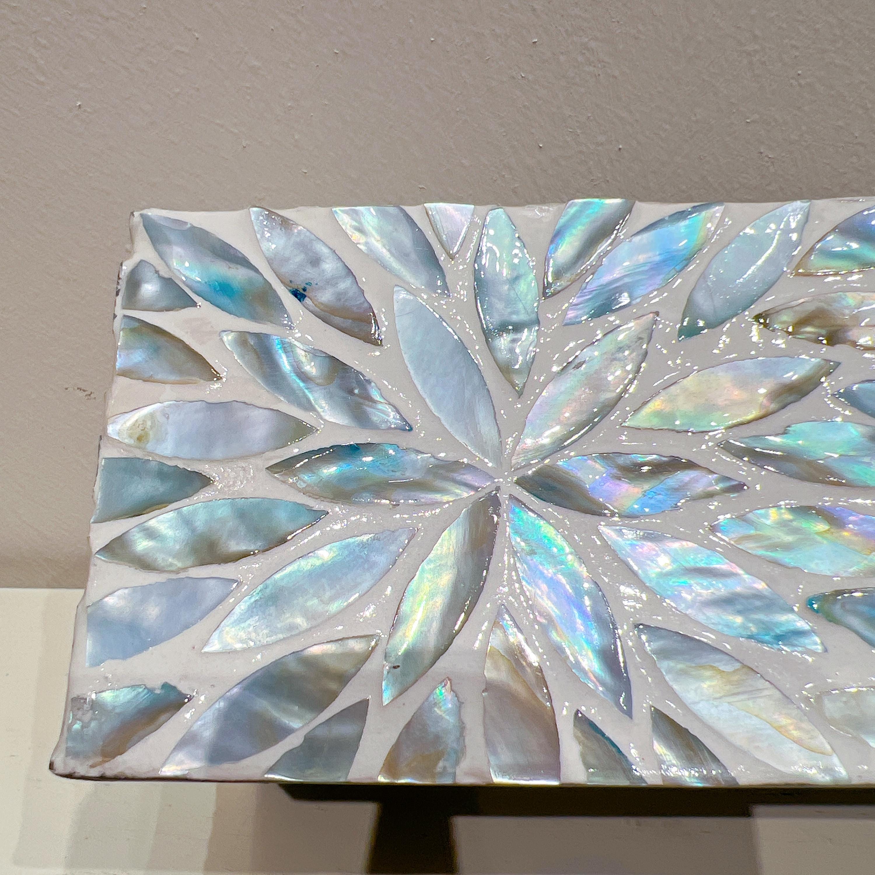 Handcrafted Mother of Pearl Tissue Box – Vietnamese Lacquer Art Home ...
