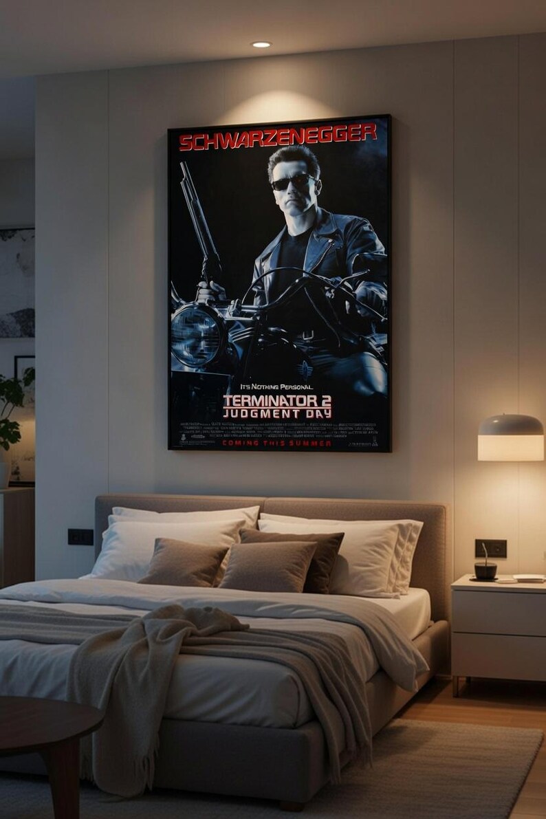 Terminator Poster Complete Movie Set, Sci-fi Film Art, 300 DPI Instant ...