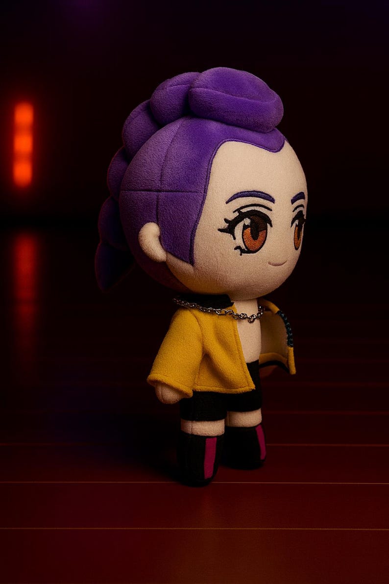 Rumi Plush KPOP DEMON HUNTERS - K-pop Gift, Plush Doll, Anime Style ...