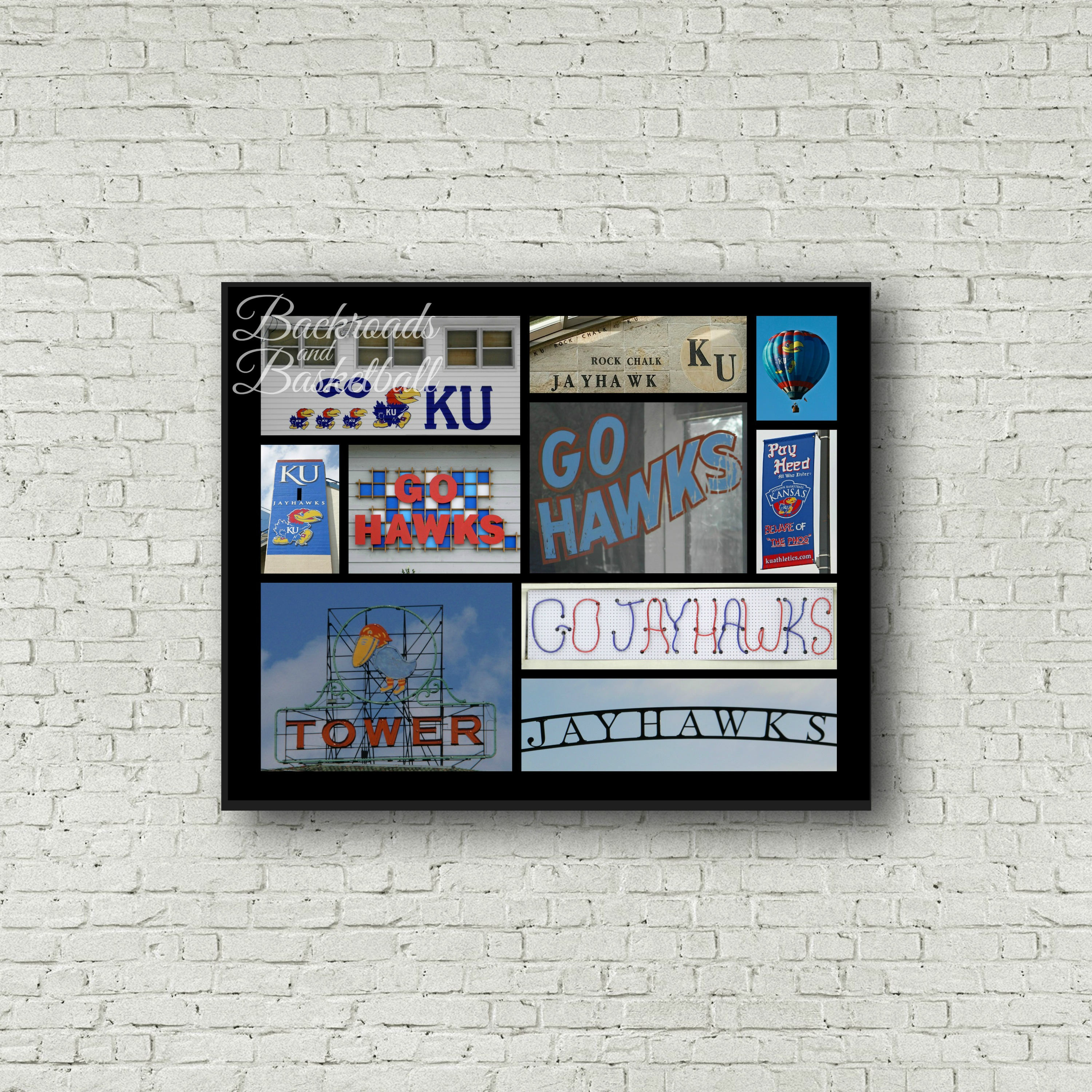 Go Hawks Collage Photography Print - Etsy