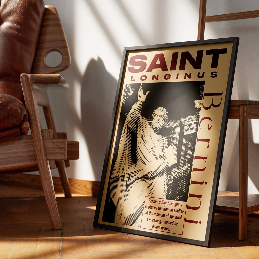Saint Longinus Print: Bernini Baroque Sculpture (digital Download) - Etsy