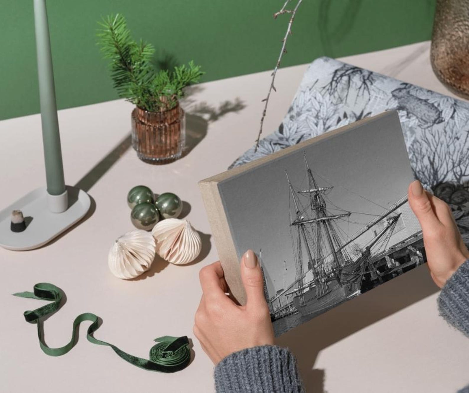 Melbourne Harbor Ship Print: Vintage Nautical Maritime Decor (digital ...