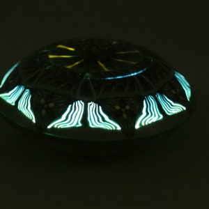 Blue & Transparent Polymer Clay Box - Etsy