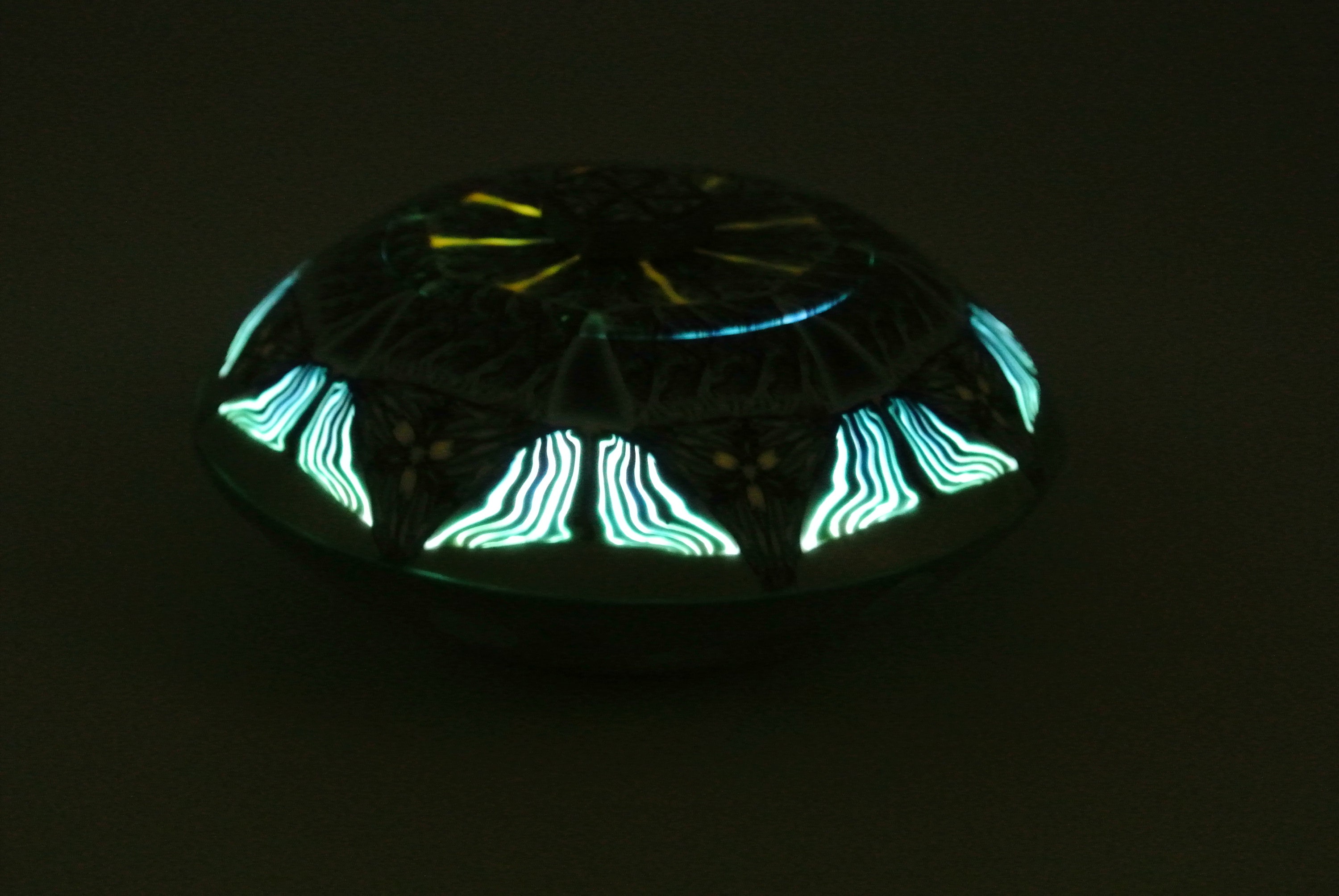Blue & Transparent Polymer Clay Box - Etsy