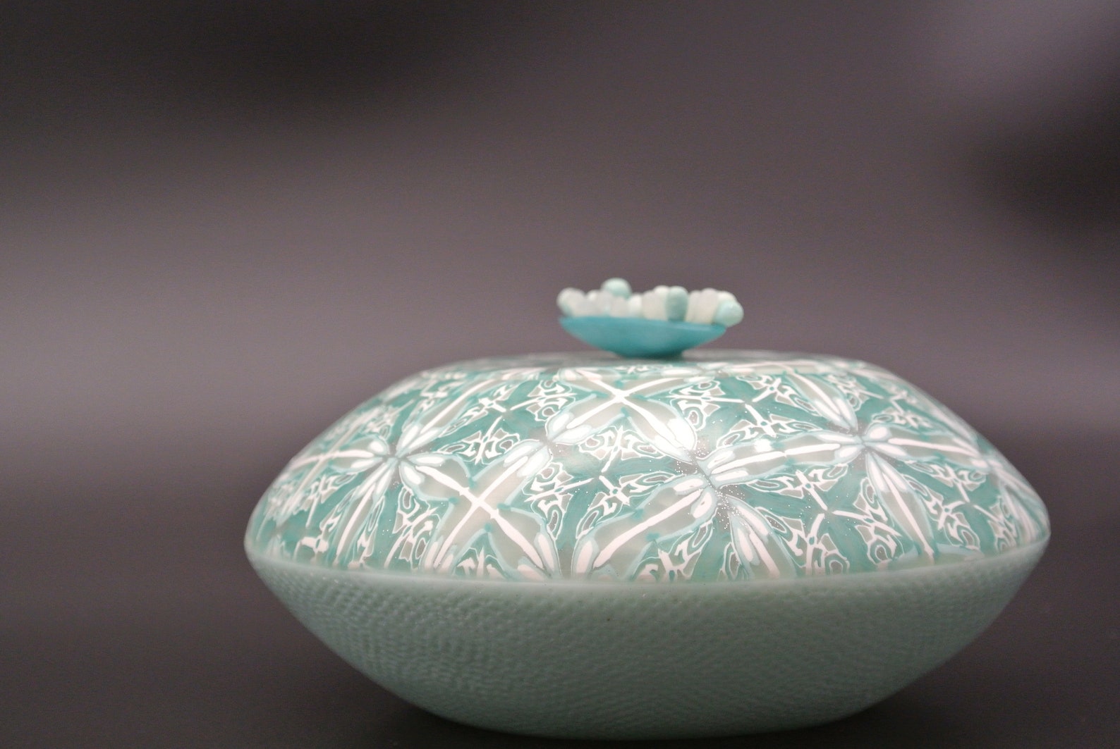 Transparent Sea Green Polymer Clay Box - Etsy