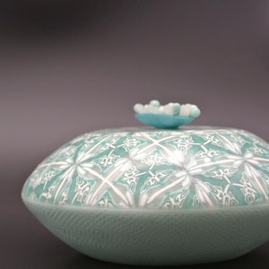 Transparent Sea Green Polymer Clay Box - Etsy