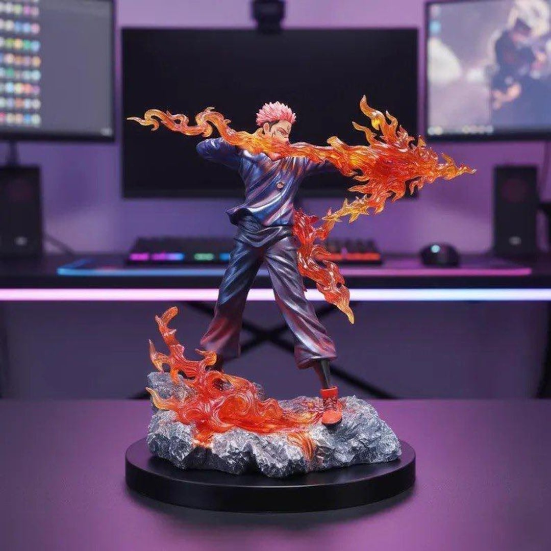 Ryomen Sukuna Jujutsu Kaisen Resin Figure Printed Handmade Game Anime ...