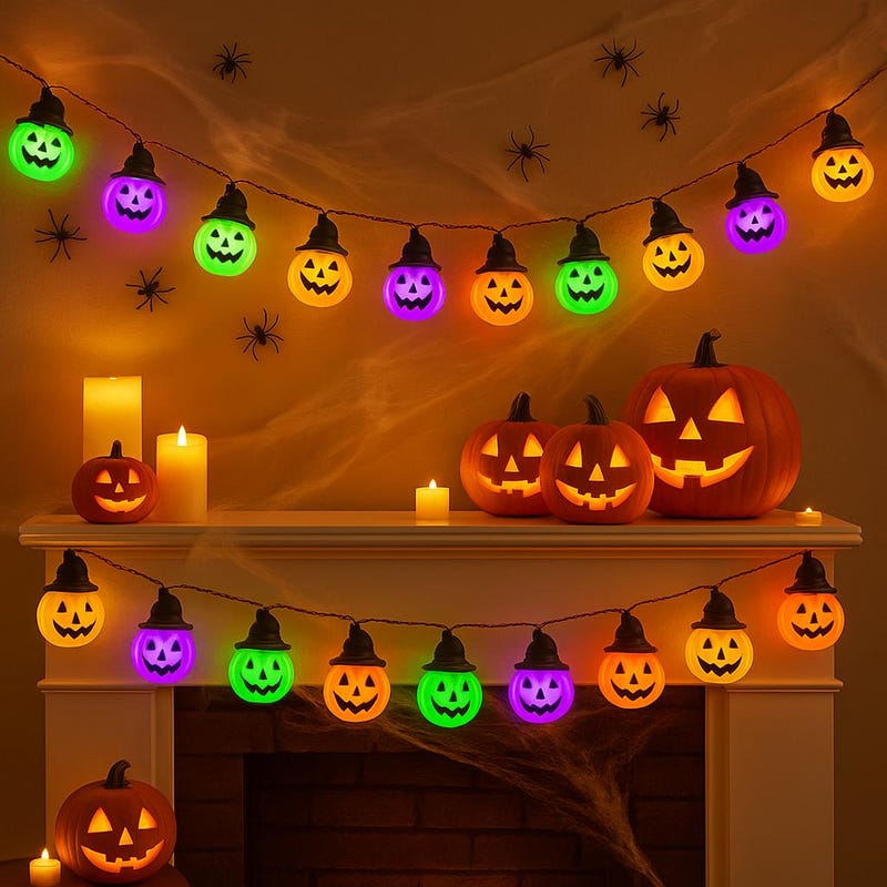 Spooky String Lights Outdoor - Etsy