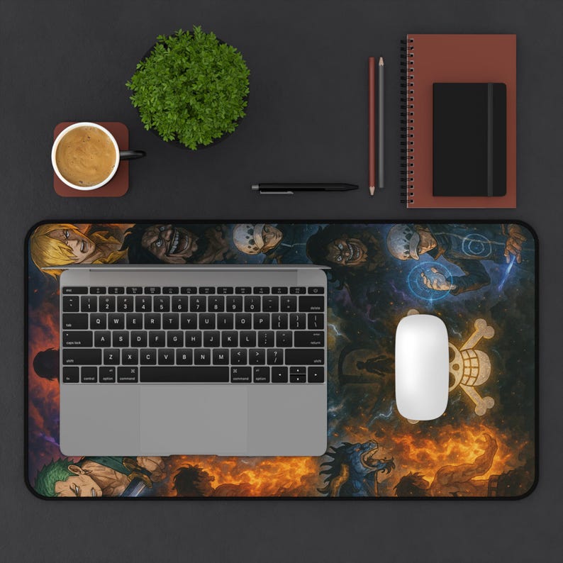 Epic One Piece Gear 5 Luffy Mouse Pad Anime Gaming Desk Mat, Large Desk ...