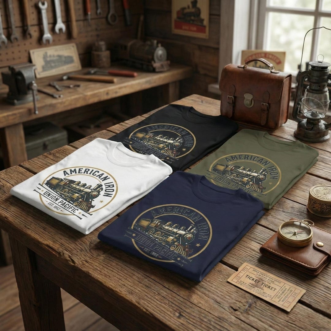 Vintage Steam Train Graphic Tee, Retro Locomotive Shirt - Etsy