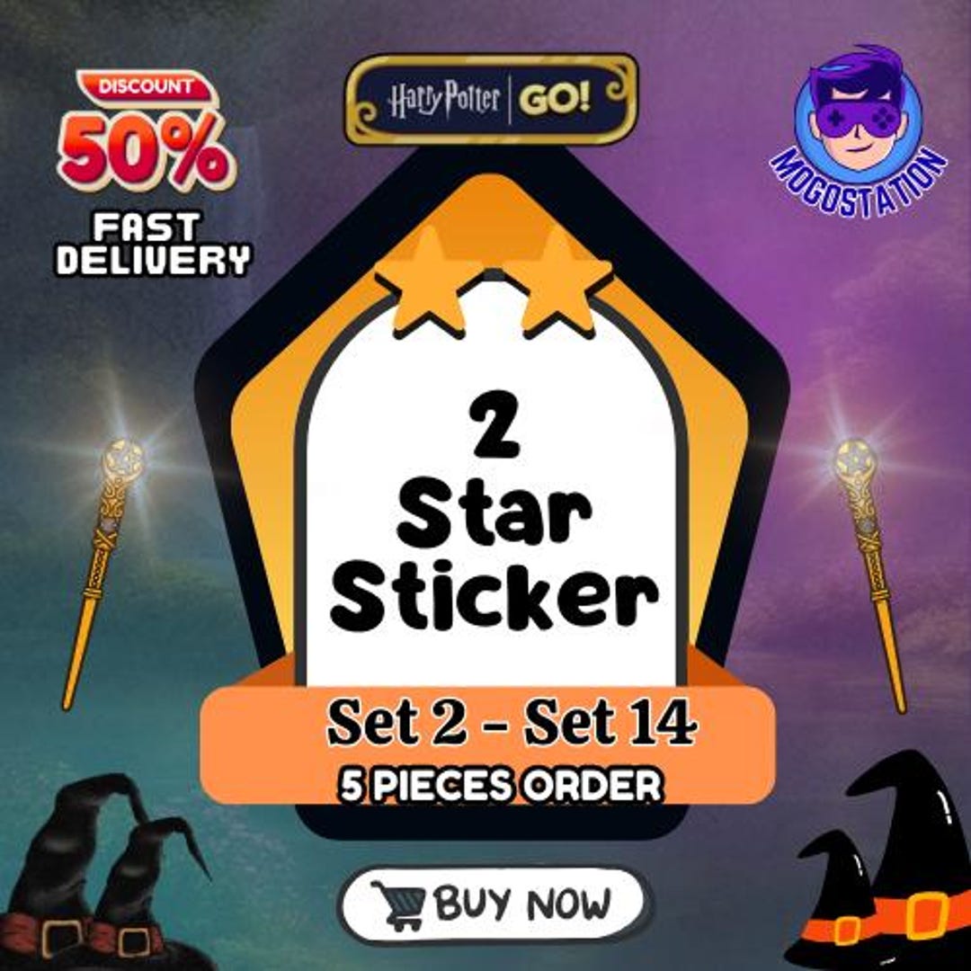 Monopoly Go 2 Star Sticker | 3 Pieces | Fast Delivery - Etsy