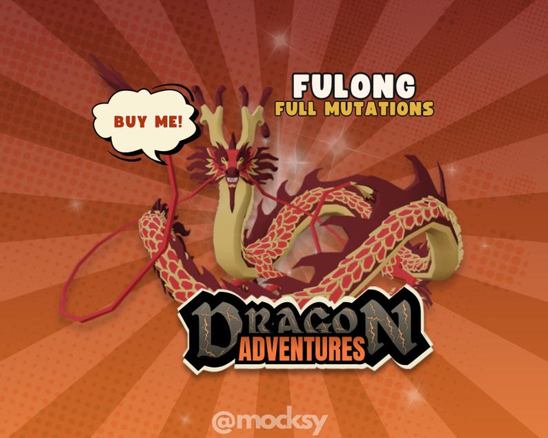 Volledige Fulong-mutaties | Dragon Adventures – 1 stuk – snelle ...
