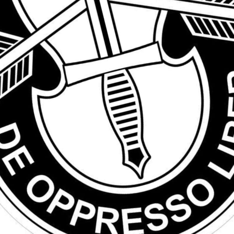 De Oppresso Liber SVG File: Special Forces Military Patch for CNC ...