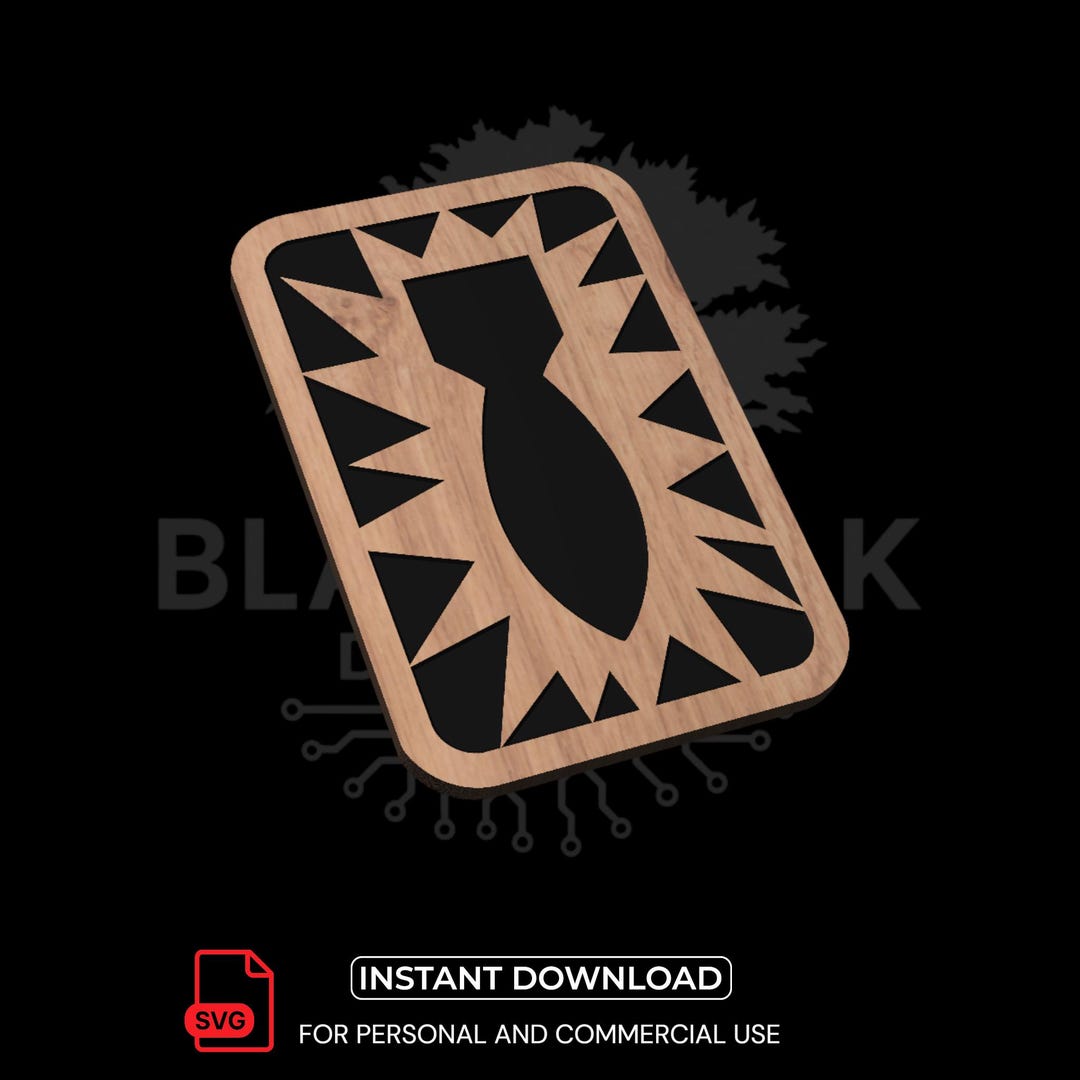 52nd Ordnance Group Patch SVG File: Military Emblem CNC Laser Cut ...