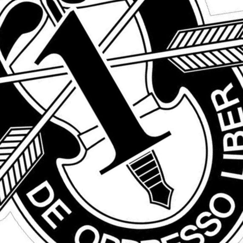 1st Special Forces Group Airborne SVG | Military Crest CNC Laser ...