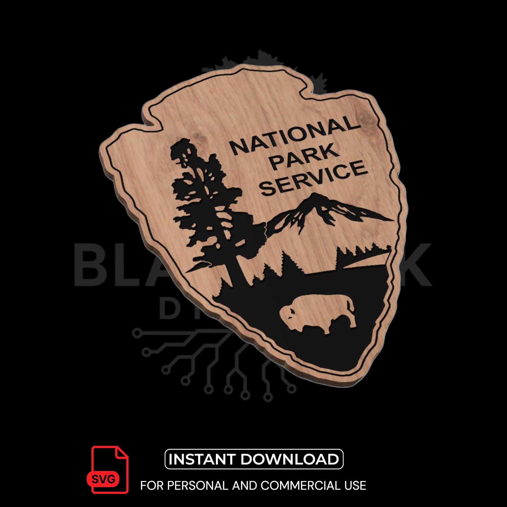 National Park Service SVG File | CNC, Laser Cutting, and Woodworking ...