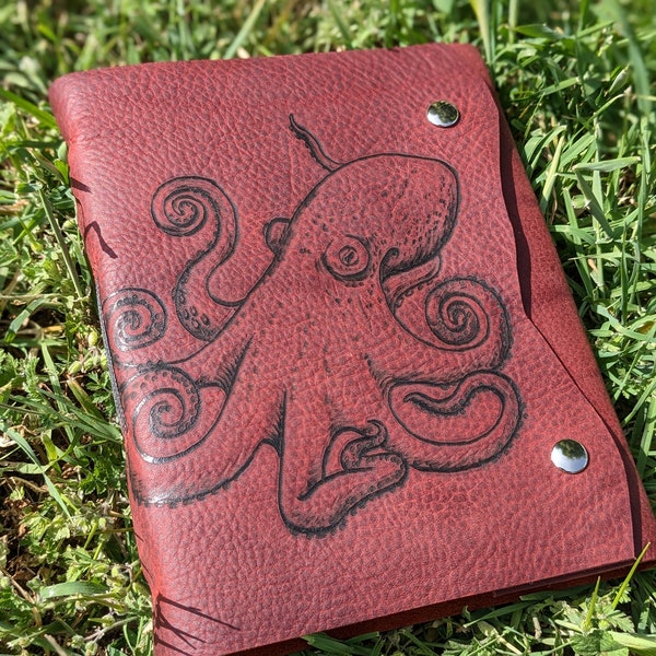 Octopus Notebook - Etsy