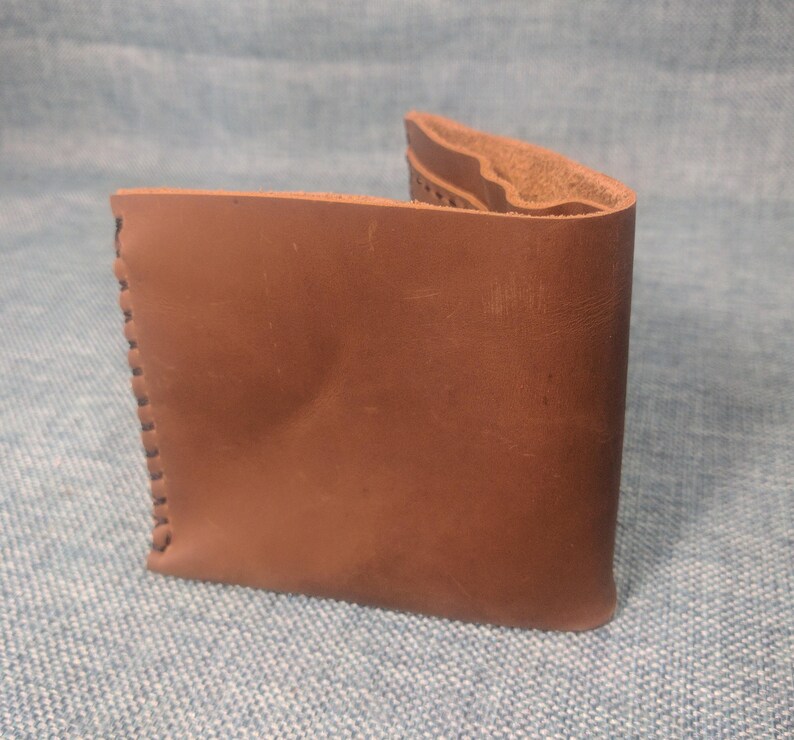 Compass Rose Traveler Leather Bifold Wallet - Etsy