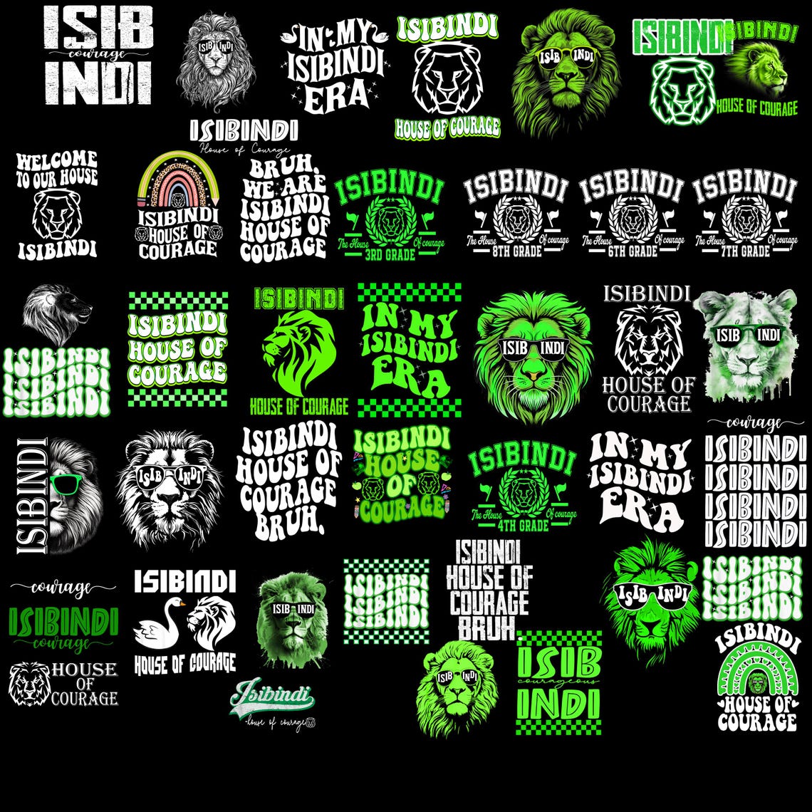50+ Isibindi House of Courage Png Bundle, Back to School Isibindi Png ...