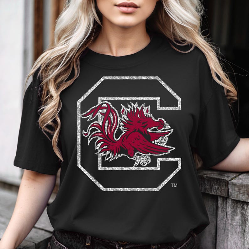 Funny Gamecocks Chicken Mascot Png Bundle, Football College, South ...