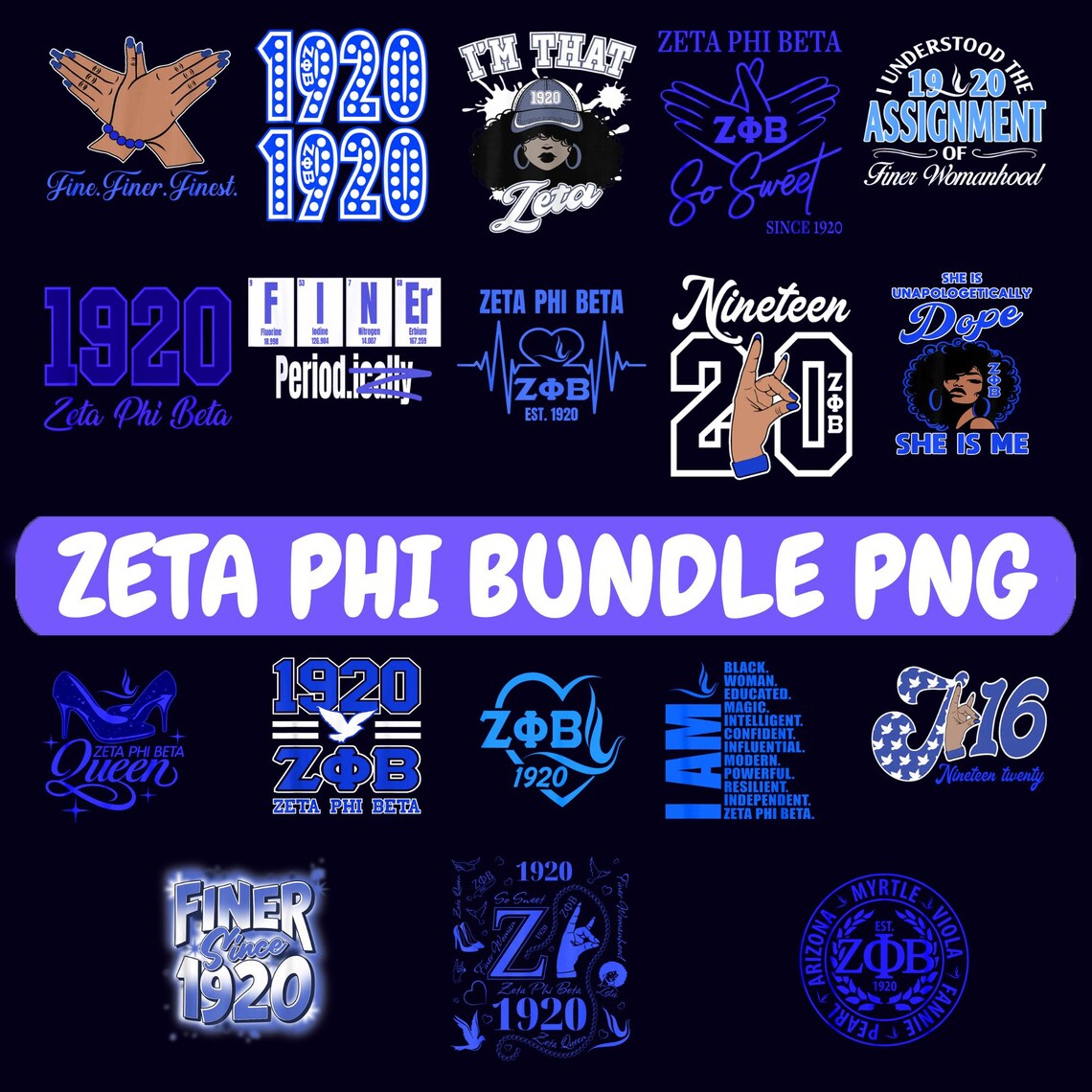 Zeta Phi Beta Png, Sorority Png, Zeta Shirts, 1920 Zeta Png, Zeta Phi ...