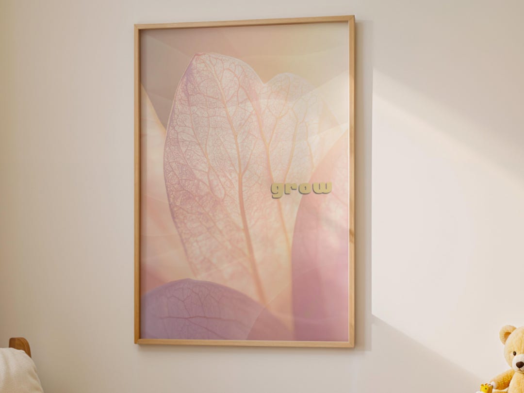 Grow - Christian Wall Art, Faith-based Printable, Scripture Decor ...