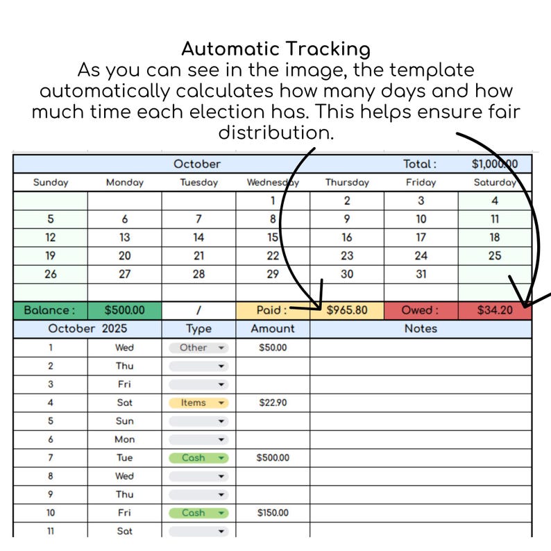 2025 Co-parenting Bundle – Child Support Tracker, Custody Calendar ...