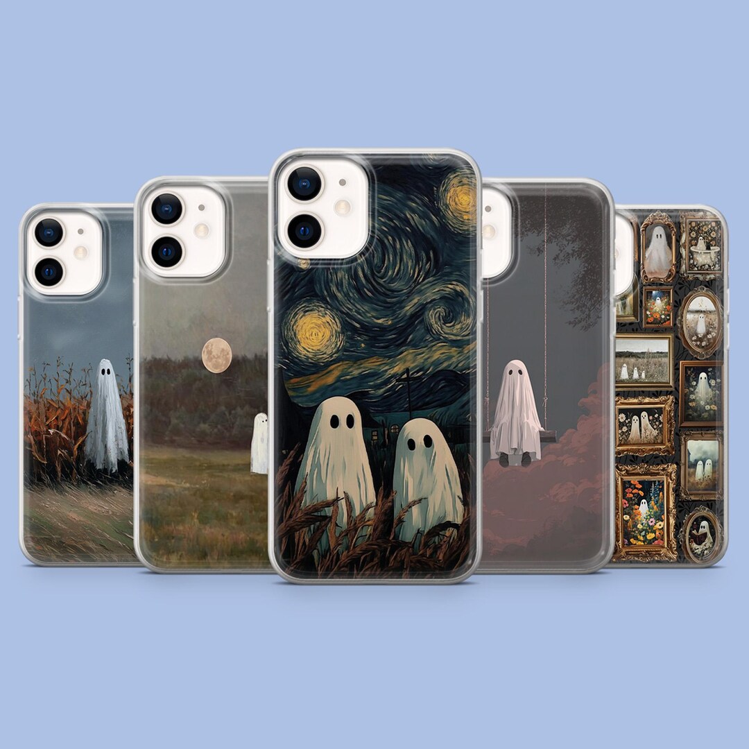 Ghost Phone Case Phoebe Bridgers Art Halloween Cover for iPhone 16 Pro ...